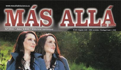 Psychic Twins in Mas Alla Magazine – The Psychic Twins